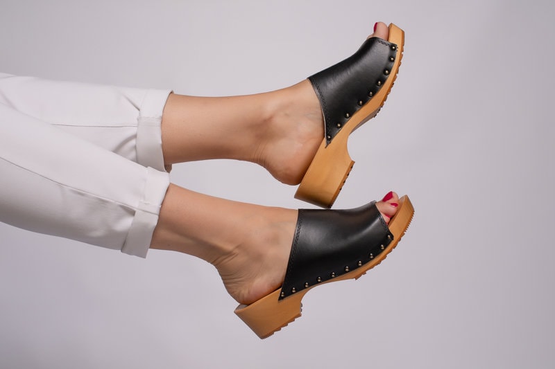 Swedish clogsLeather sandalsClogs womenWomen leather | Etsy