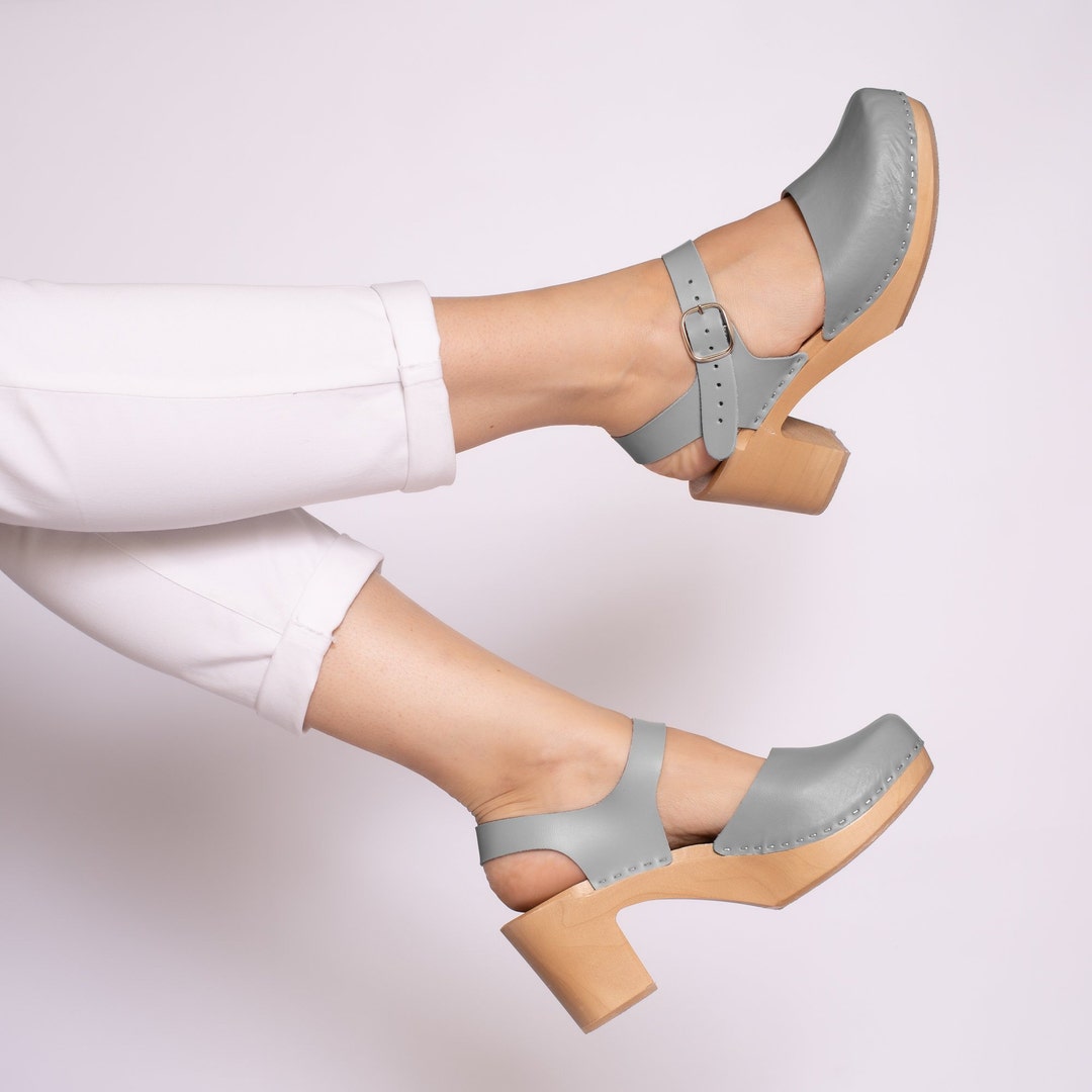 Clogs Women,women Shoes,clogs 9,leather Sandals,summer Women Shoes ...