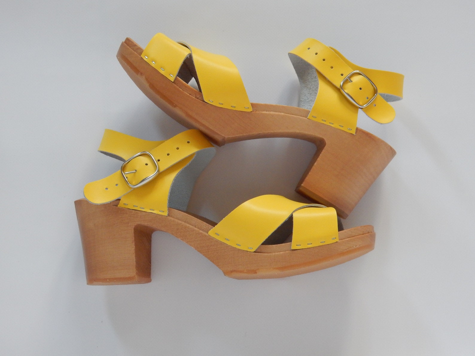 Ready to Ship Size US 9 Leather Clogs Women Clogs Women | Etsy