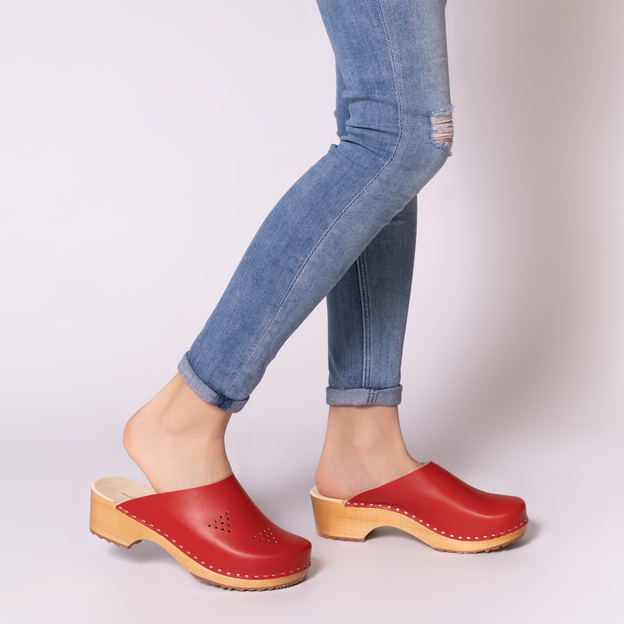 Leather sandalsSwedish clogsWomen clogsLeather women | Etsy