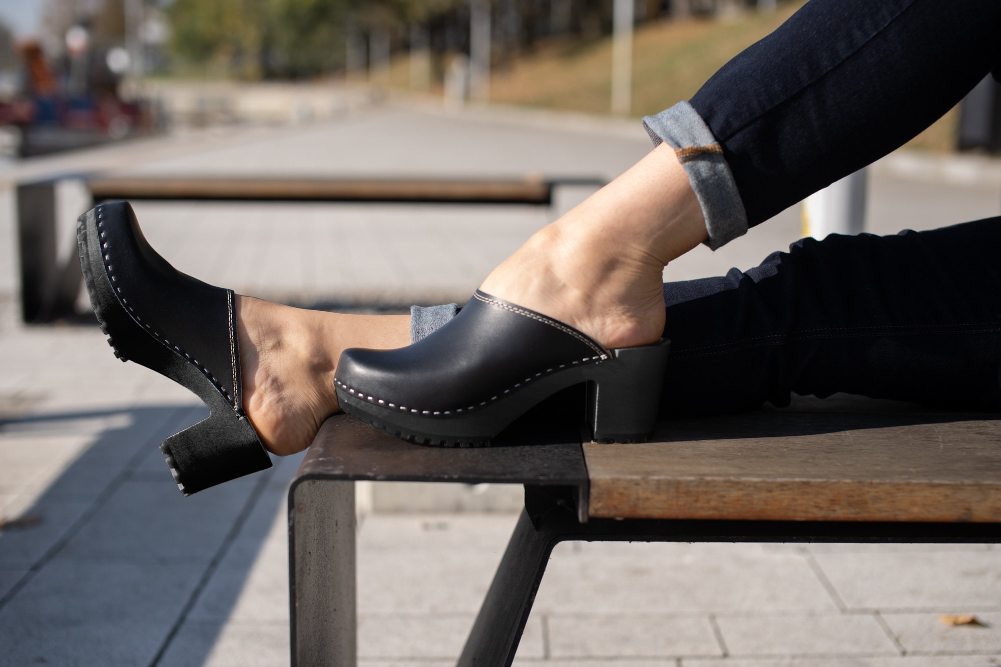 Ready to shipWomen clogsLeather clogsHeel clogsSwedish | Etsy