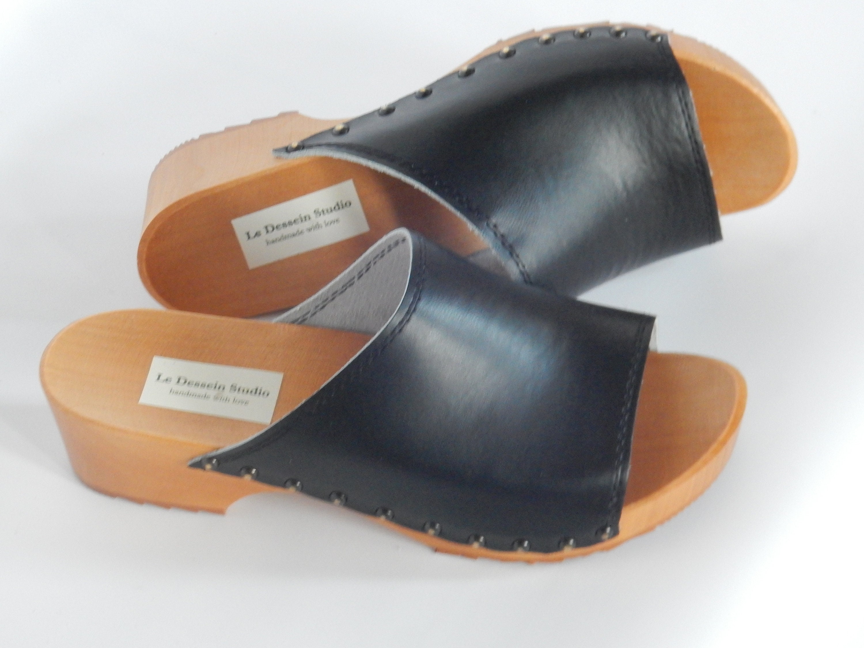 Swedish clogsLeather sandalsClogs womenWomen leather | Etsy