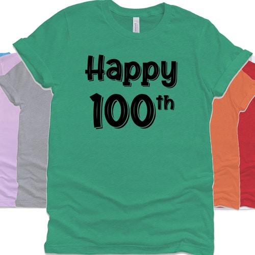 100th Years Old Birthday Gift 100th Birthday T-shirt Funny - Etsy