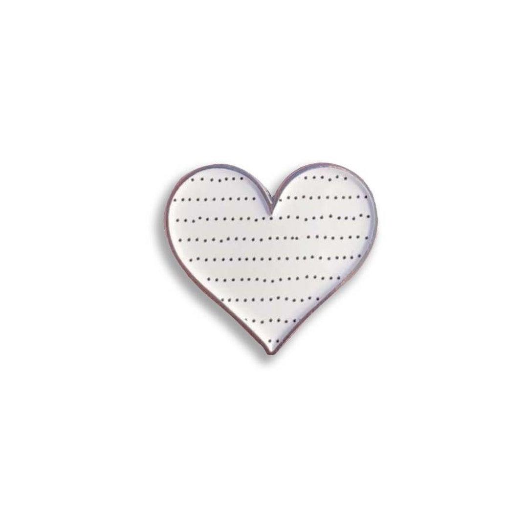 Polka Dot Magnetic Heart Golf Ball Marker - Etsy