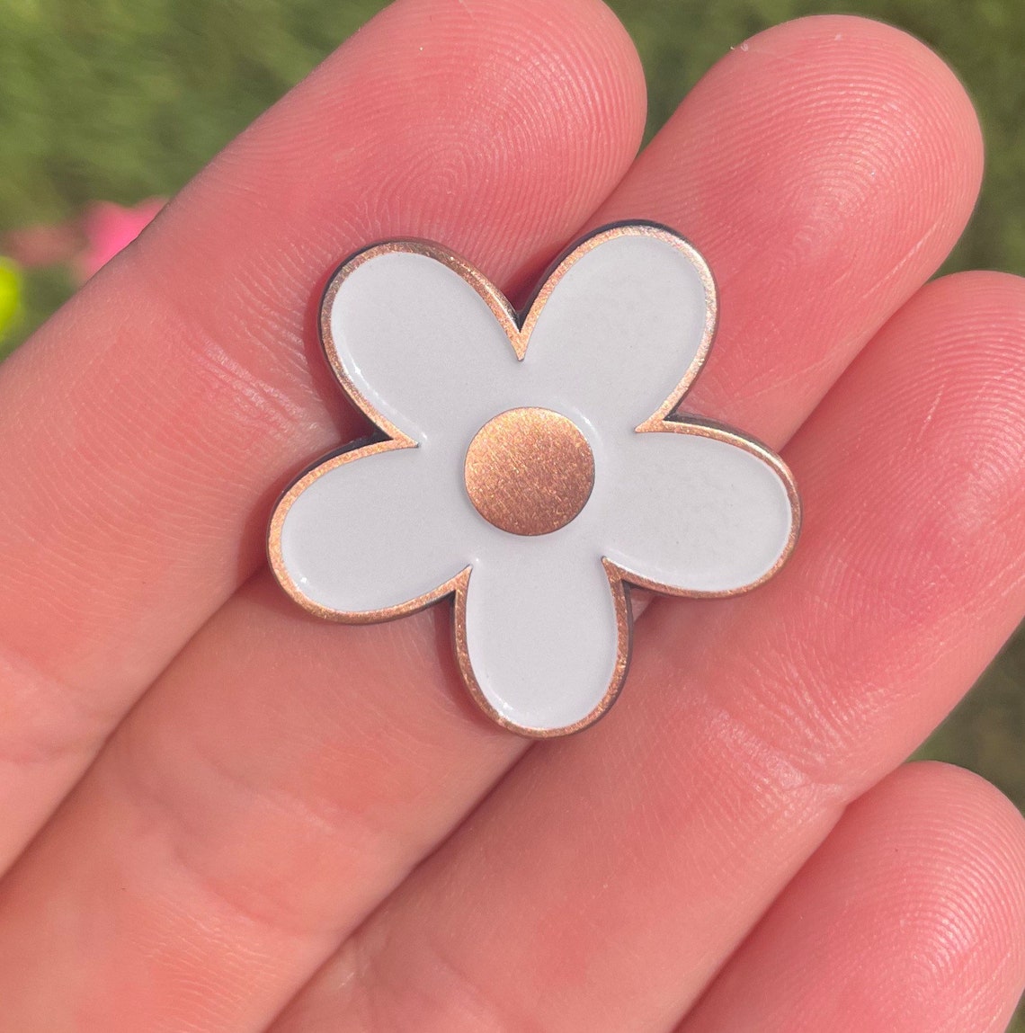 Set of 3 Flower Magnetic Golf Ball Markers - Etsy