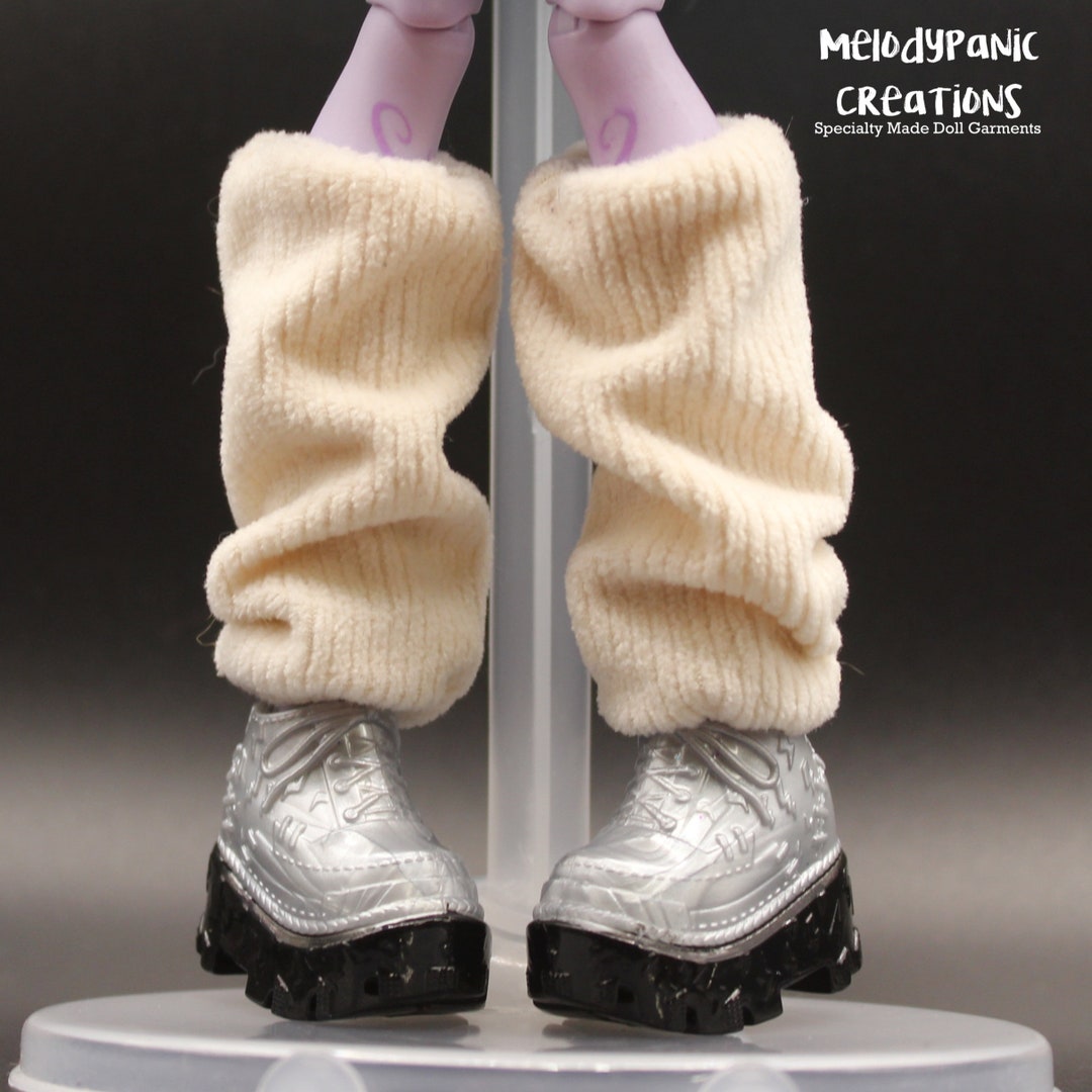 Melodypanic Creations: marshmellow Leg Warmers Monster High Winter ...