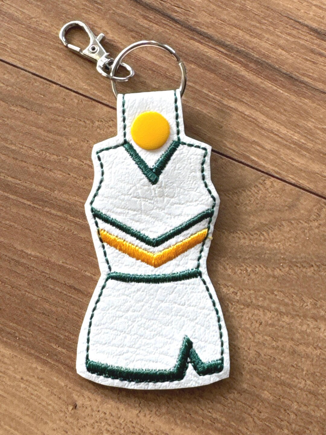 Cheer Cheerleader Cheerleading Uniform Keychain, Cheer Backpack Tag - Etsy