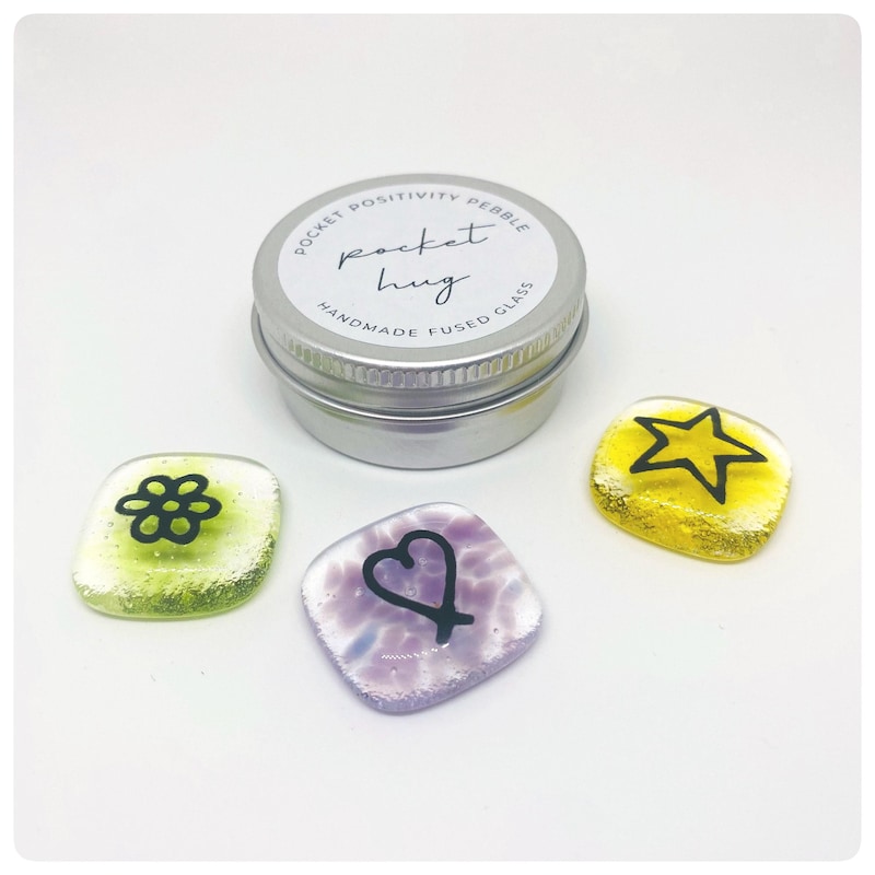 Glass Pebbles Tokens - Etsy UK