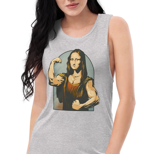 Muscle Mona Lisa - Etsy