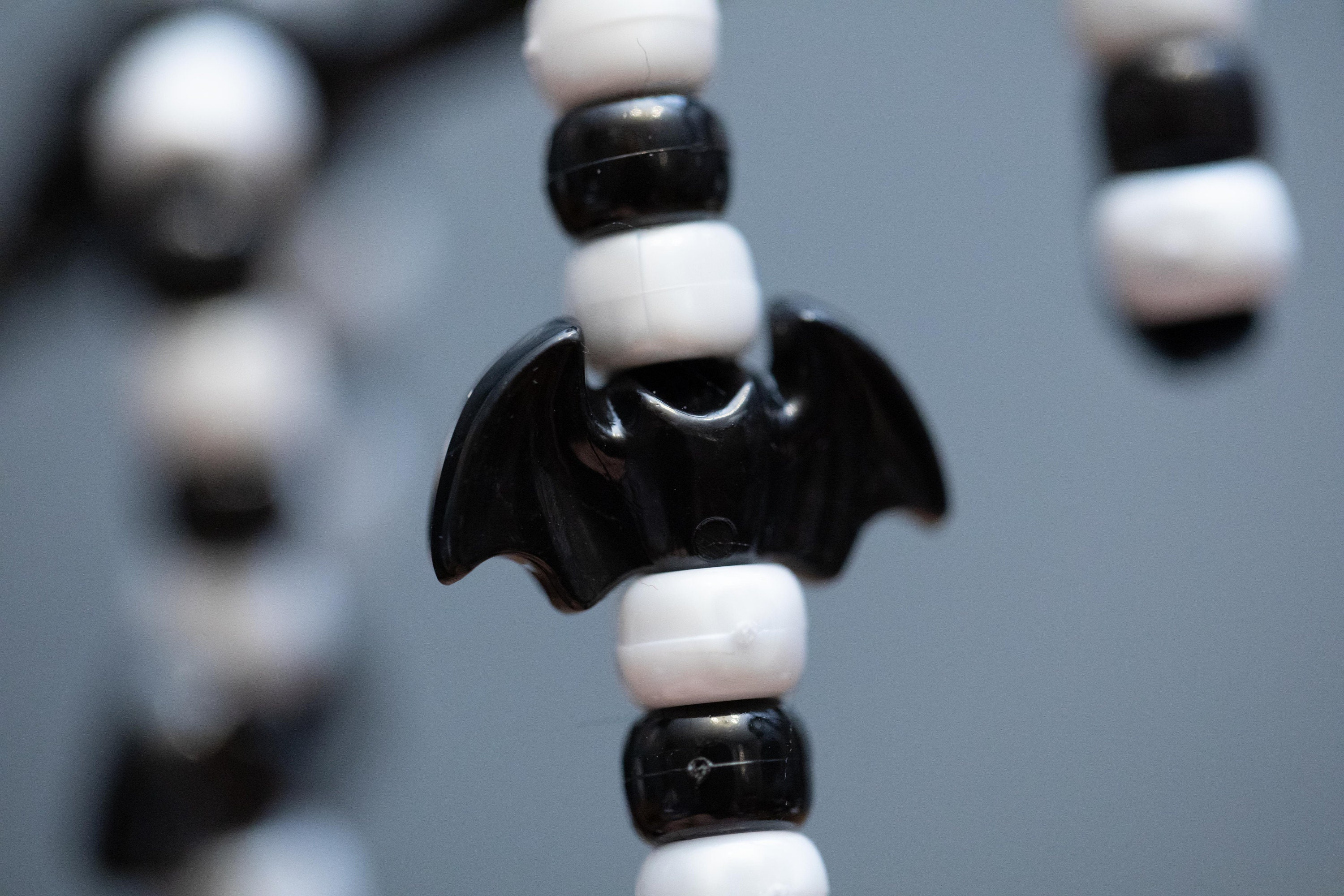 Retro Inspired Goth Bat Candy Canes set of 3 Black and - Etsy