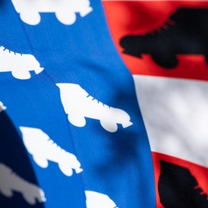 USA Roller Skate Flag, 3'x5' Skate Flag, Full Size Flag - Etsy