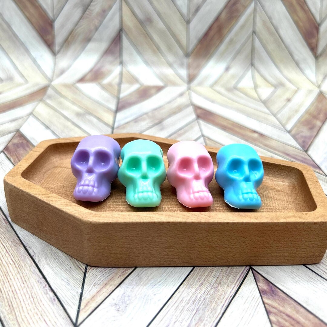 Pastel Plastic Skulls - Etsy