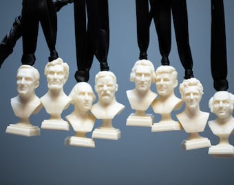 Vintage 1960s Marx US President Figurine Collection, Washington-nixon ...