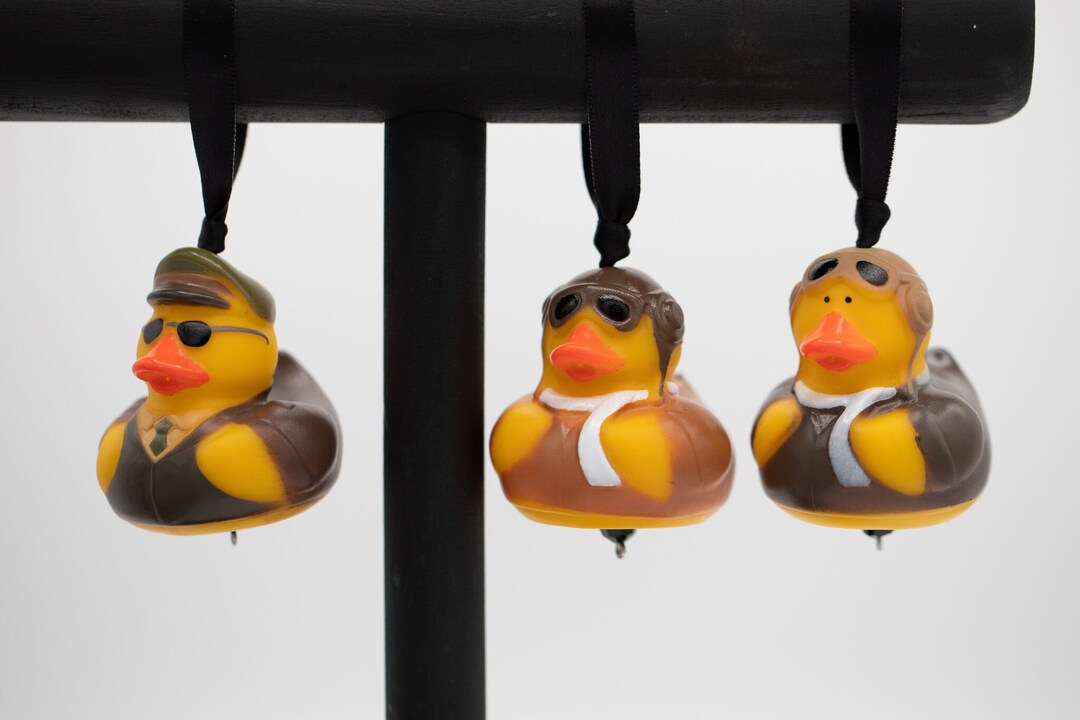 Aviator Rubber Duck Ornament - Etsy