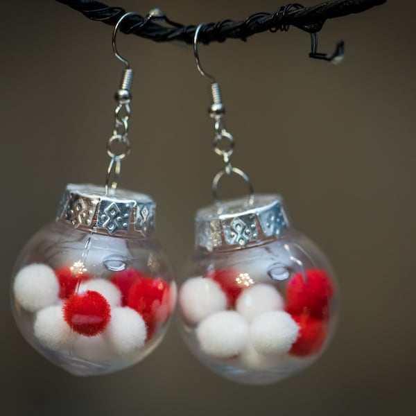 Ornament Earrings - Etsy