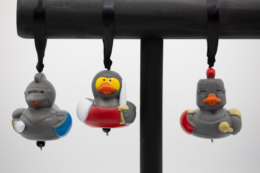 Medieval Rubber Duck Ornament - Etsy