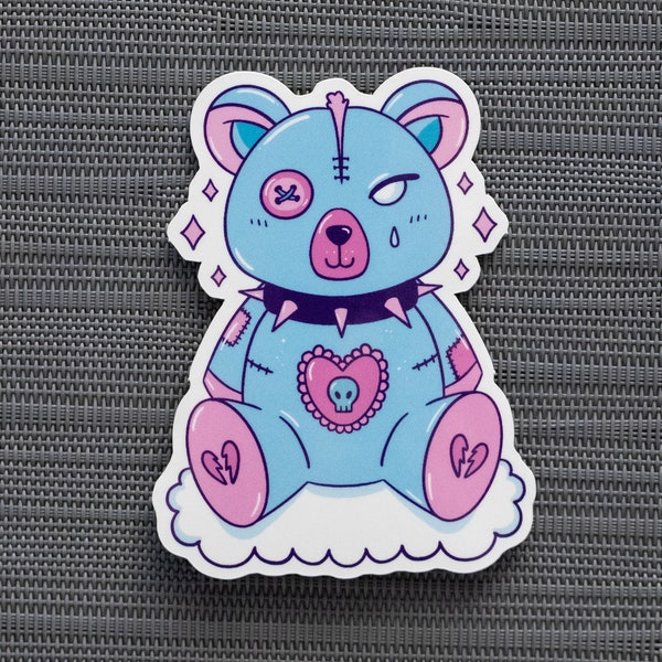 Punk Teddy Bear - Etsy