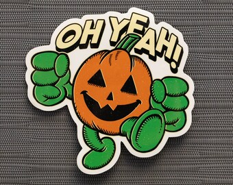 Oh Yeah Sticker - Etsy