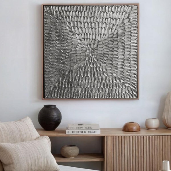 Silver Wall Art - Etsy