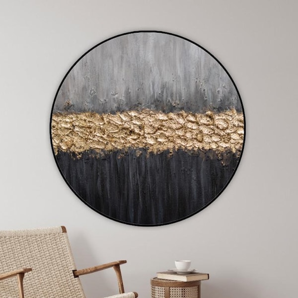 Round Wall Art - Etsy