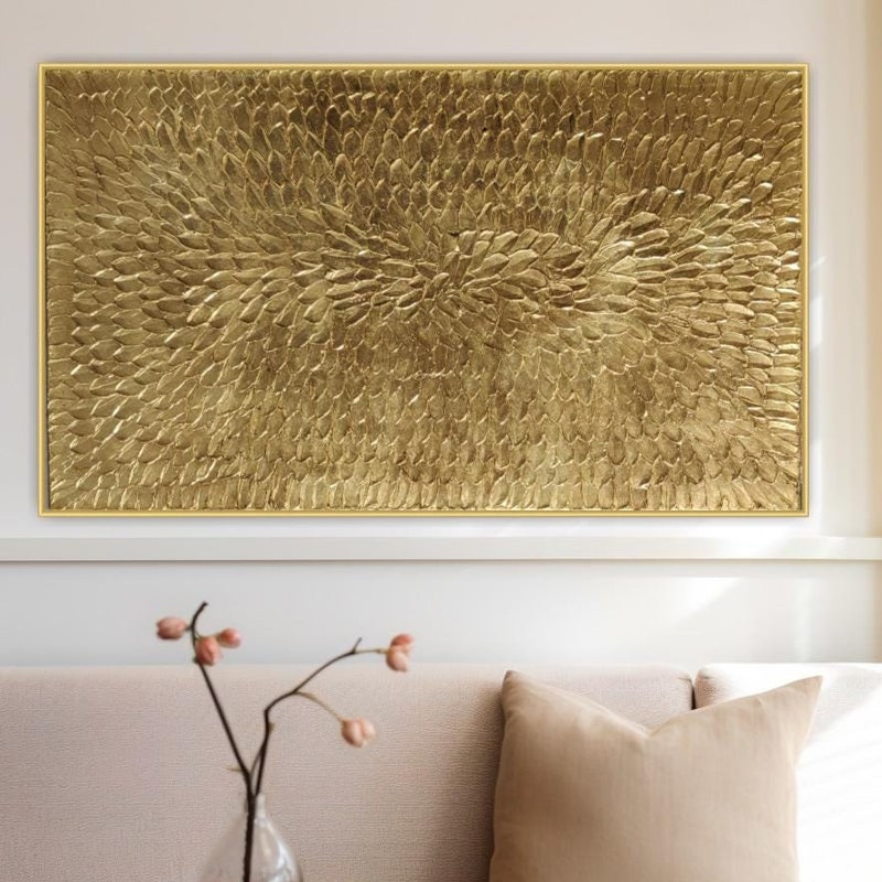 Gold Wall Art - Etsy