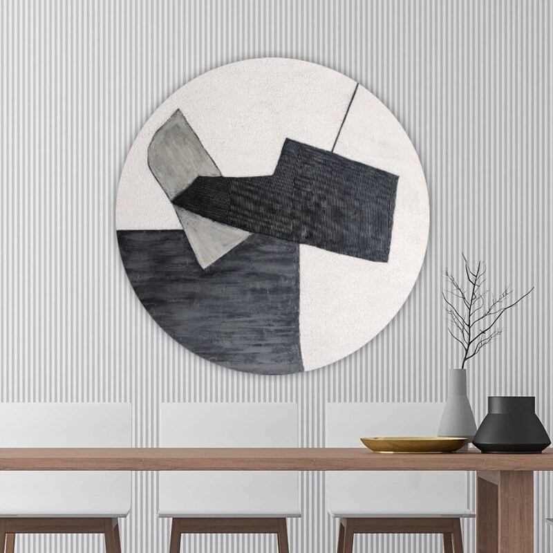 Round Wall Art - Etsy