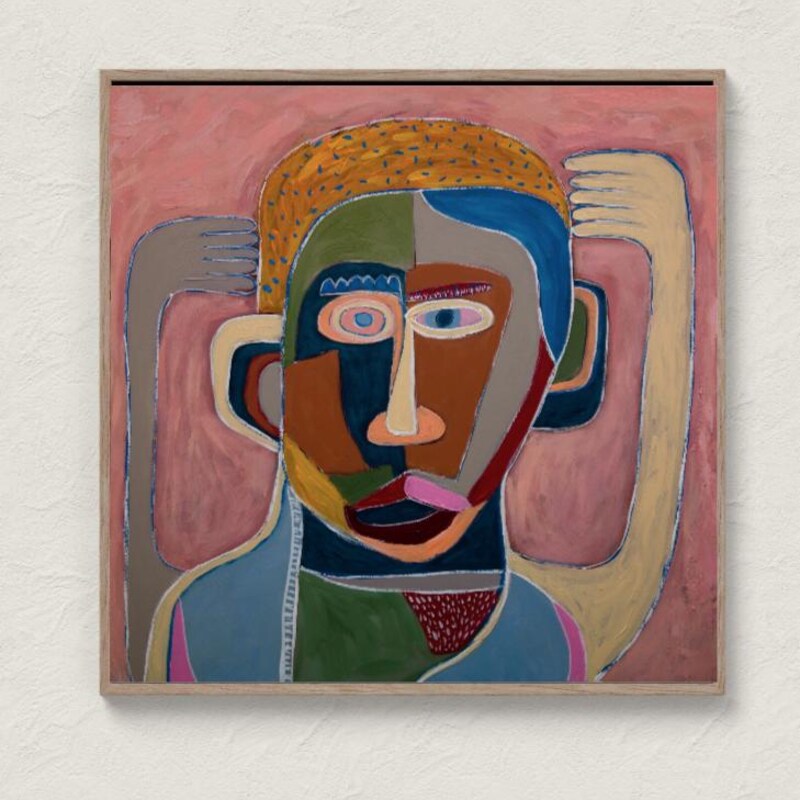 Abstract Face - Etsy