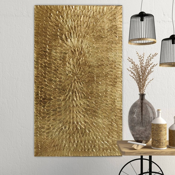 Gold Wall Art - Etsy