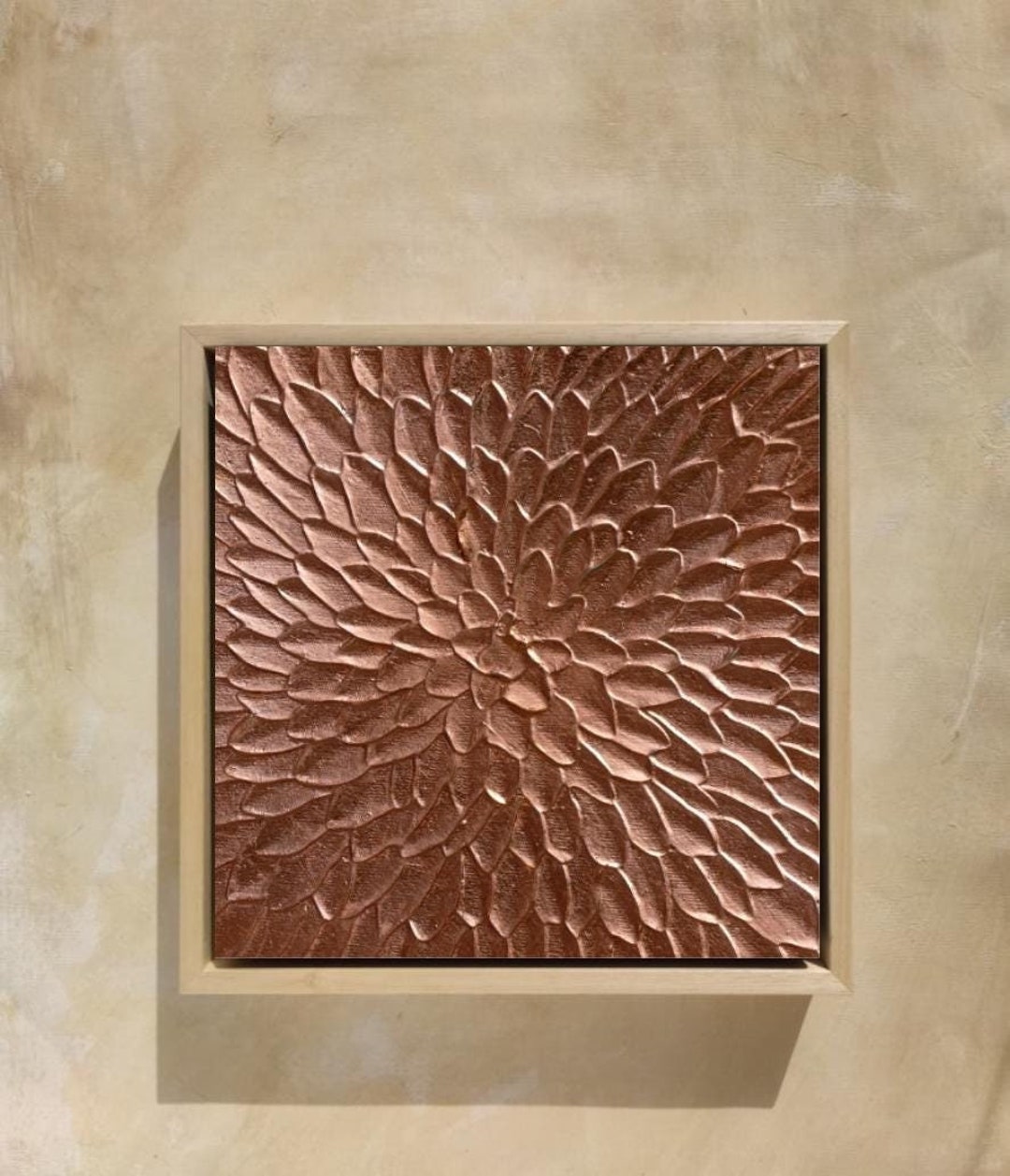 Small Copper Wall Art Metal Art Wall Sculpture Home Wall Decor Handmade ...