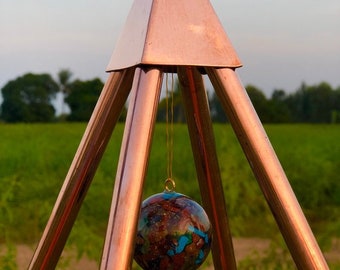 Copper pyramid | Etsy