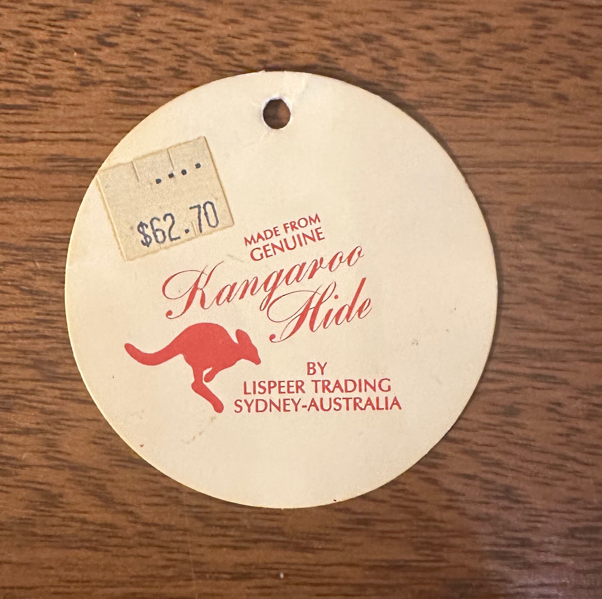 RARE Vintage Kangaroo & Leather Purse With Original Tag - Etsy
