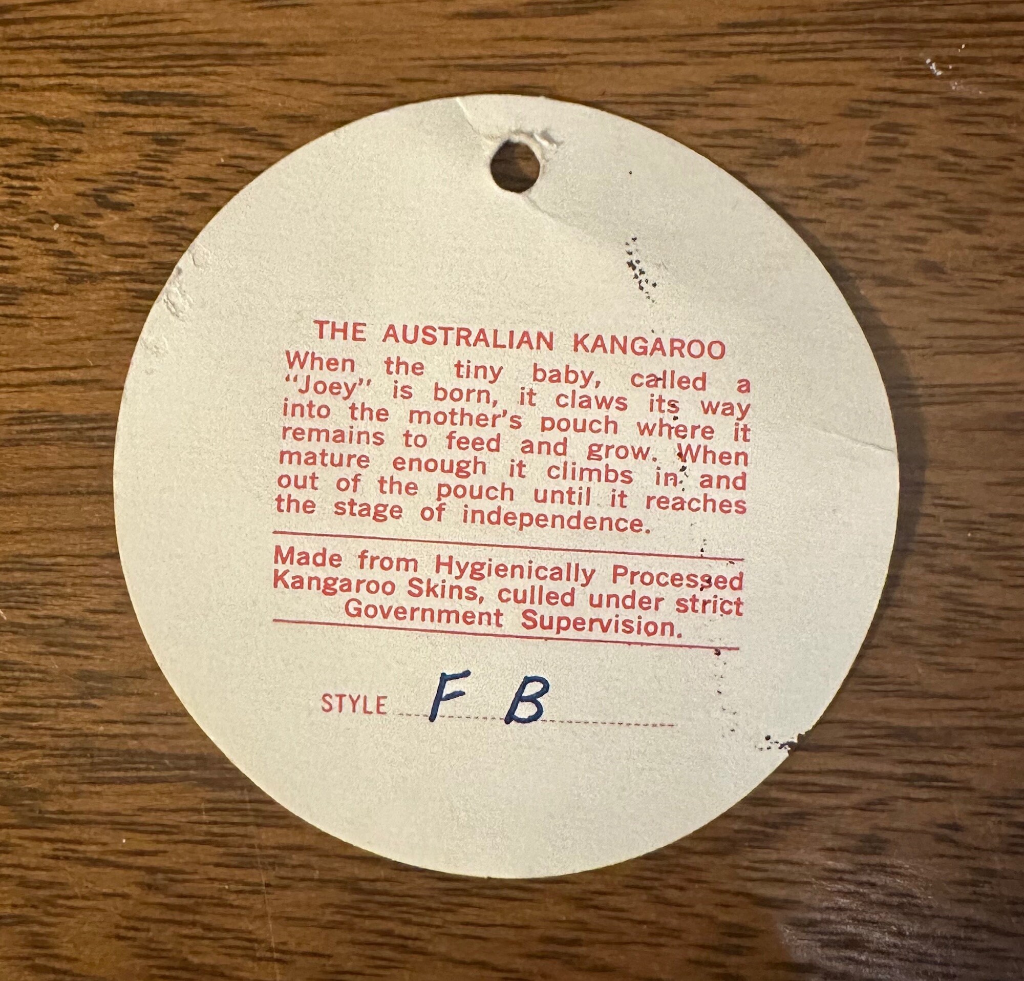 RARE Vintage Kangaroo & Leather Purse With Original Tag - Etsy