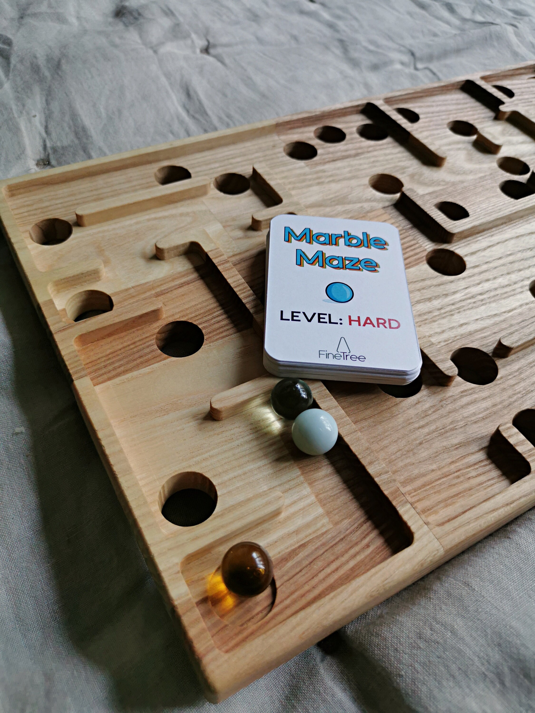 Labyrinth Marble Maze HARD / Ball Maze Game Wooden Labyrinth Wooden ...