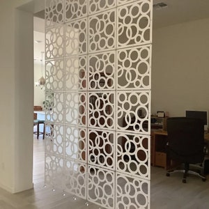 Hanging Room Divider, DIY Decorative Privacy Screen, Room Partition 11 ...