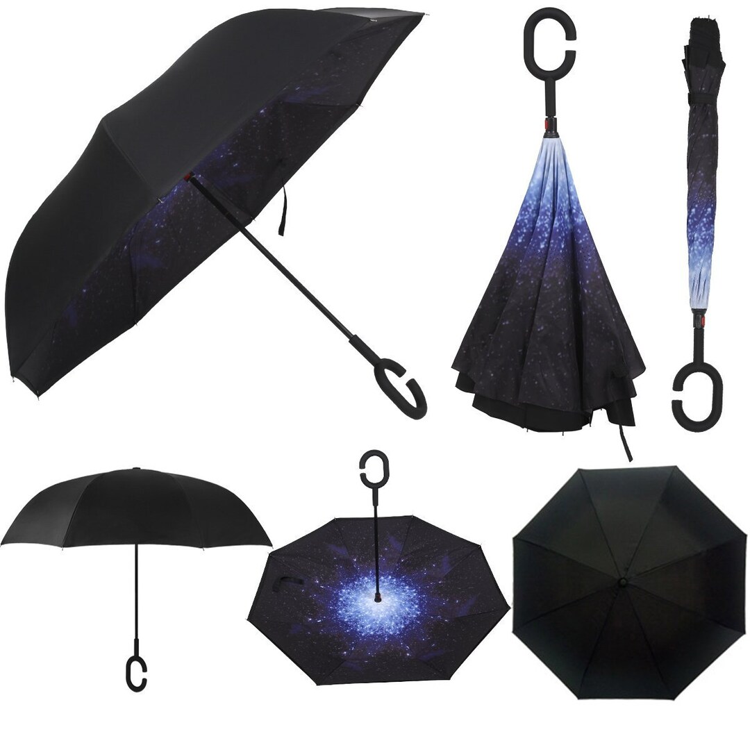 Inverted Umbrella Umbrella Windproof Reverse Umbrella, Umbrellas for ...