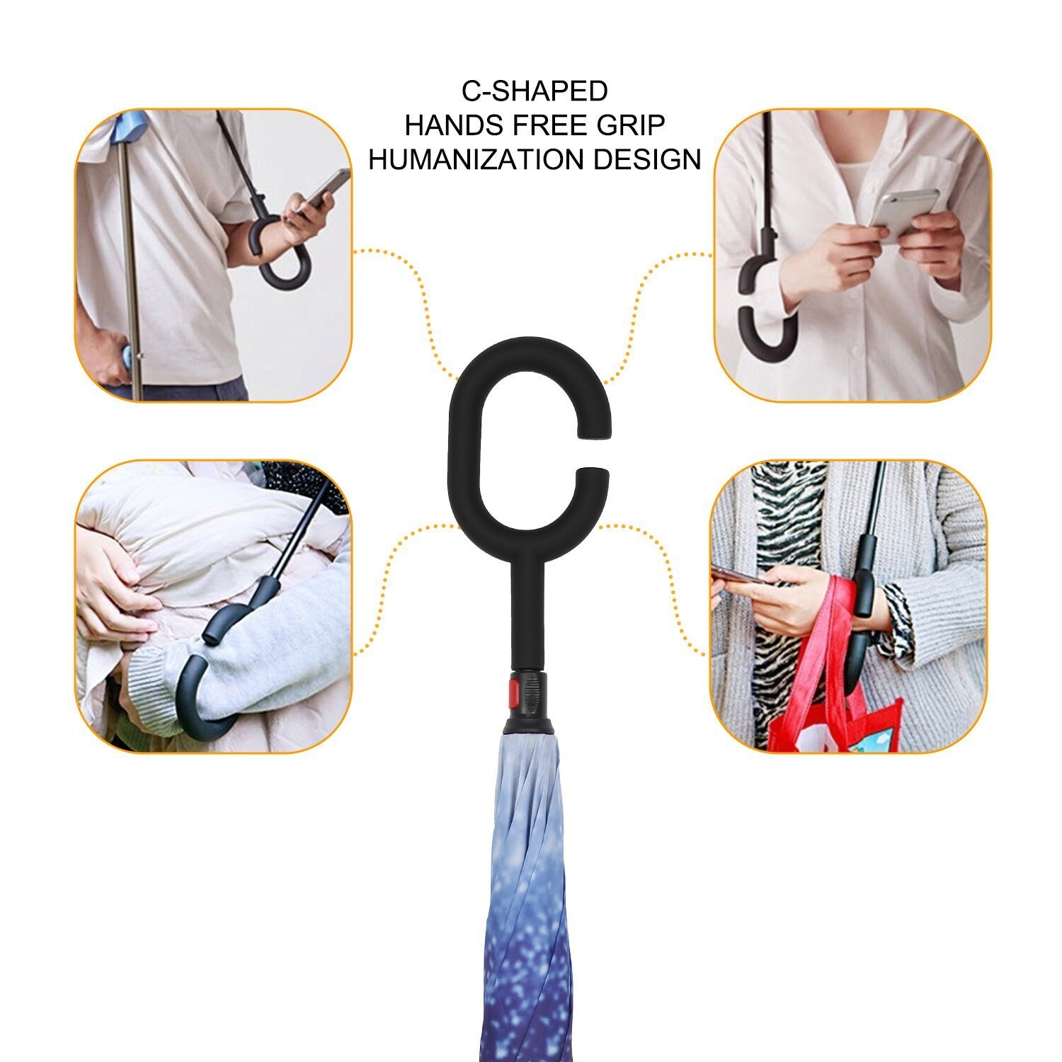 Inverted Umbrella Umbrella Windproof Reverse Umbrella | Etsy