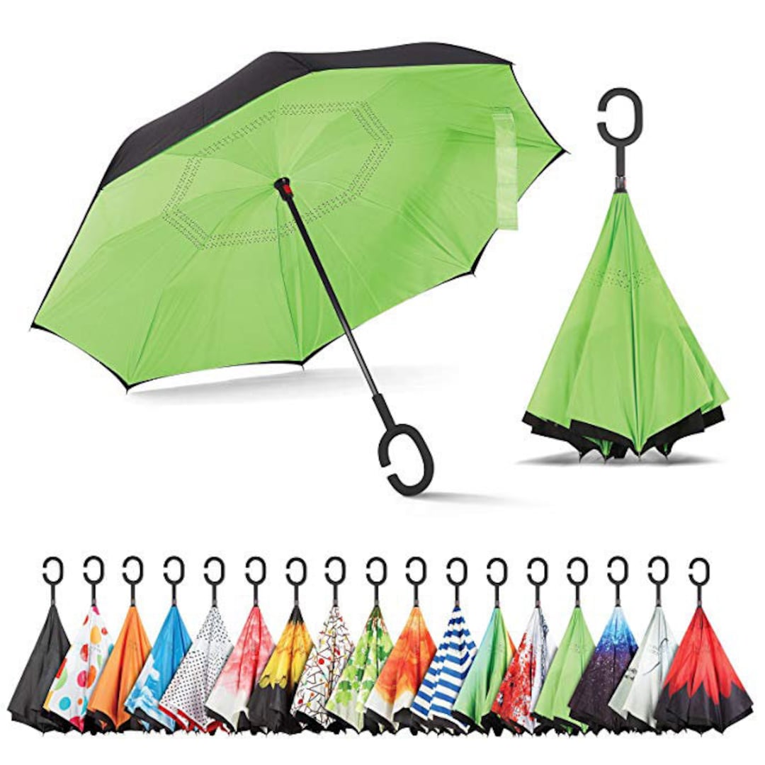Inverted Umbrella Umbrella Windproof Reverse Umbrella Umbrellas for ...