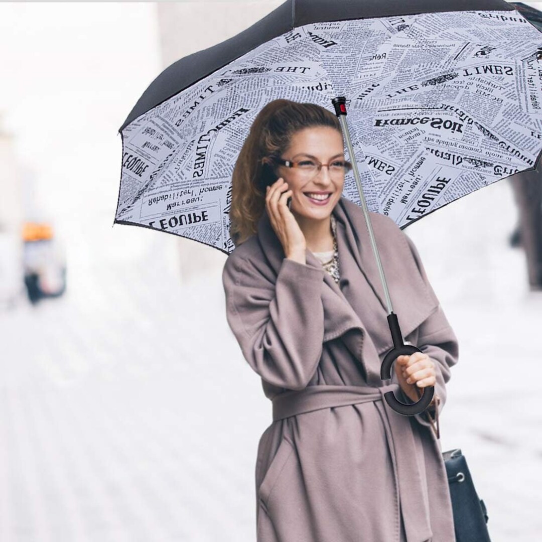 Inverted Umbrella Umbrella Windproof Reverse Umbrella, Umbrellas for ...