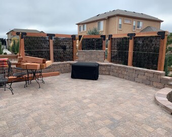 Metal Privacy Screen | Etsy