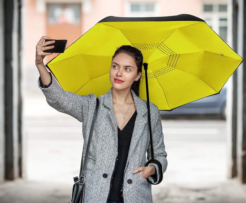 Inverted Umbrella Umbrella Windproof Reverse Umbrella - Etsy