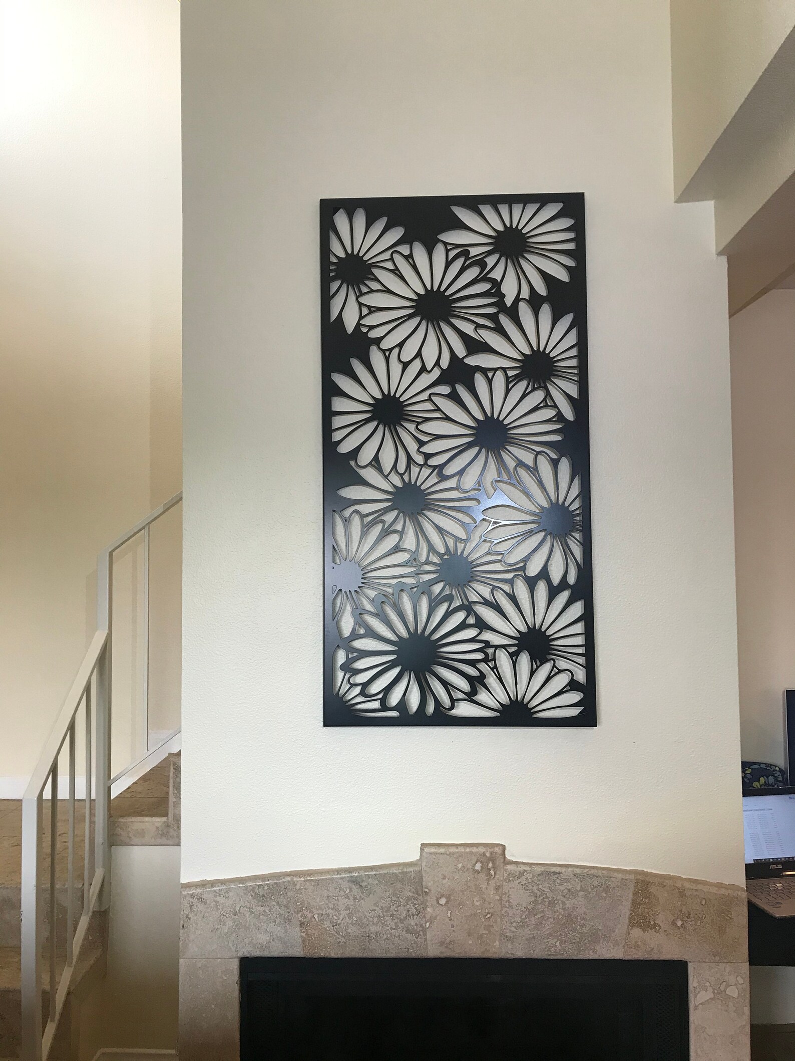 Metal Privacy Screen Laser Cut Decorative Steel Privacy Panel - Etsy