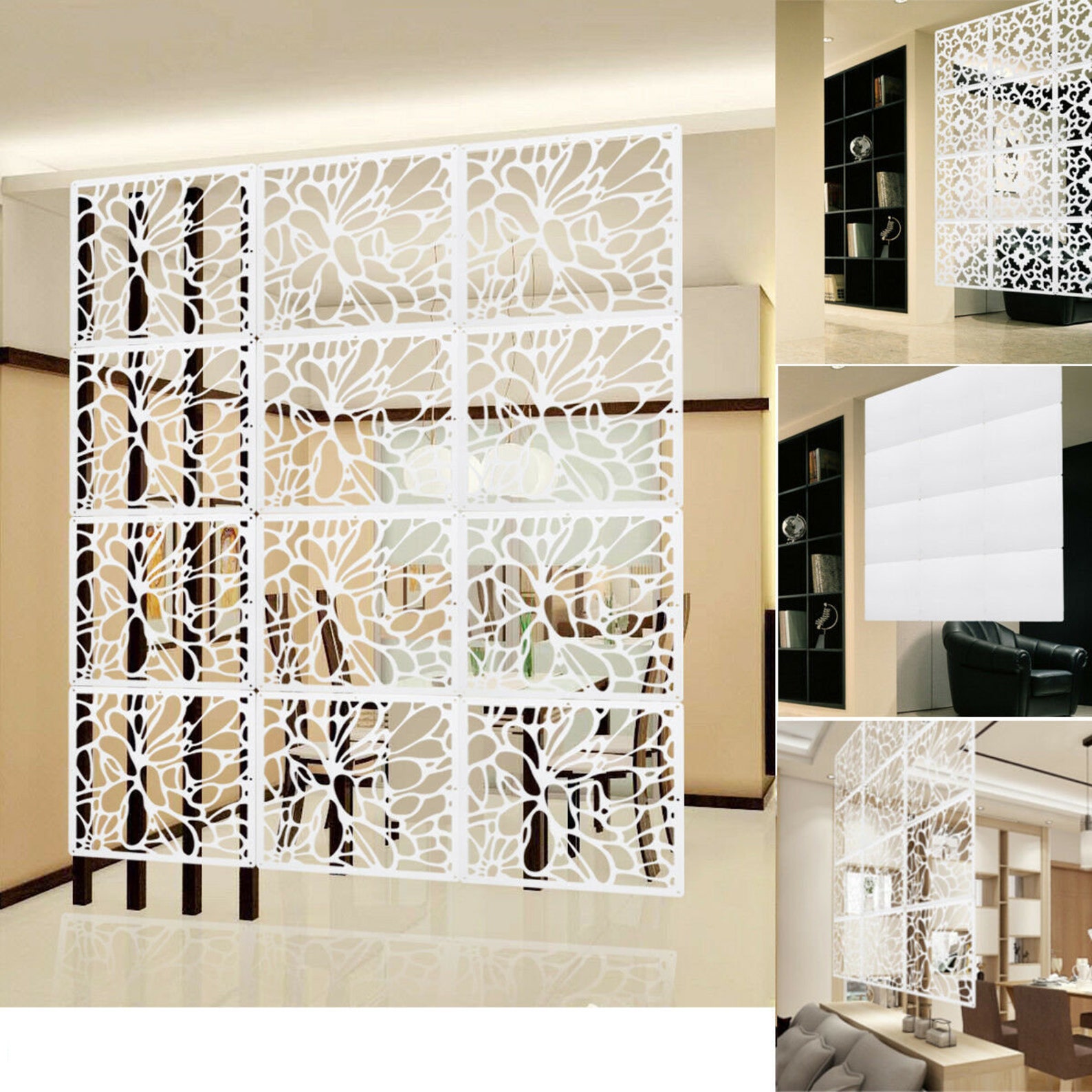 Custom Decorative Screen Divider System for Walls Dividing | Etsy