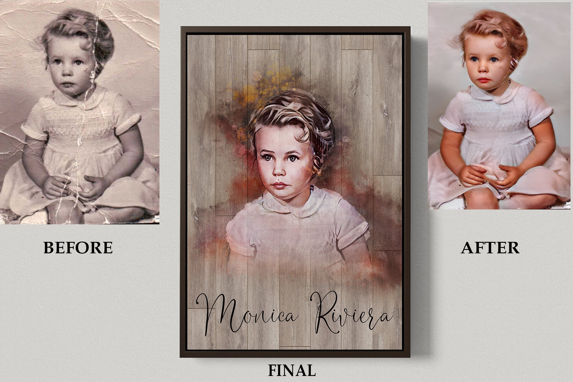 Old Photo Restoration Service, Restore Picture, Clear Photo Fix, Image ...