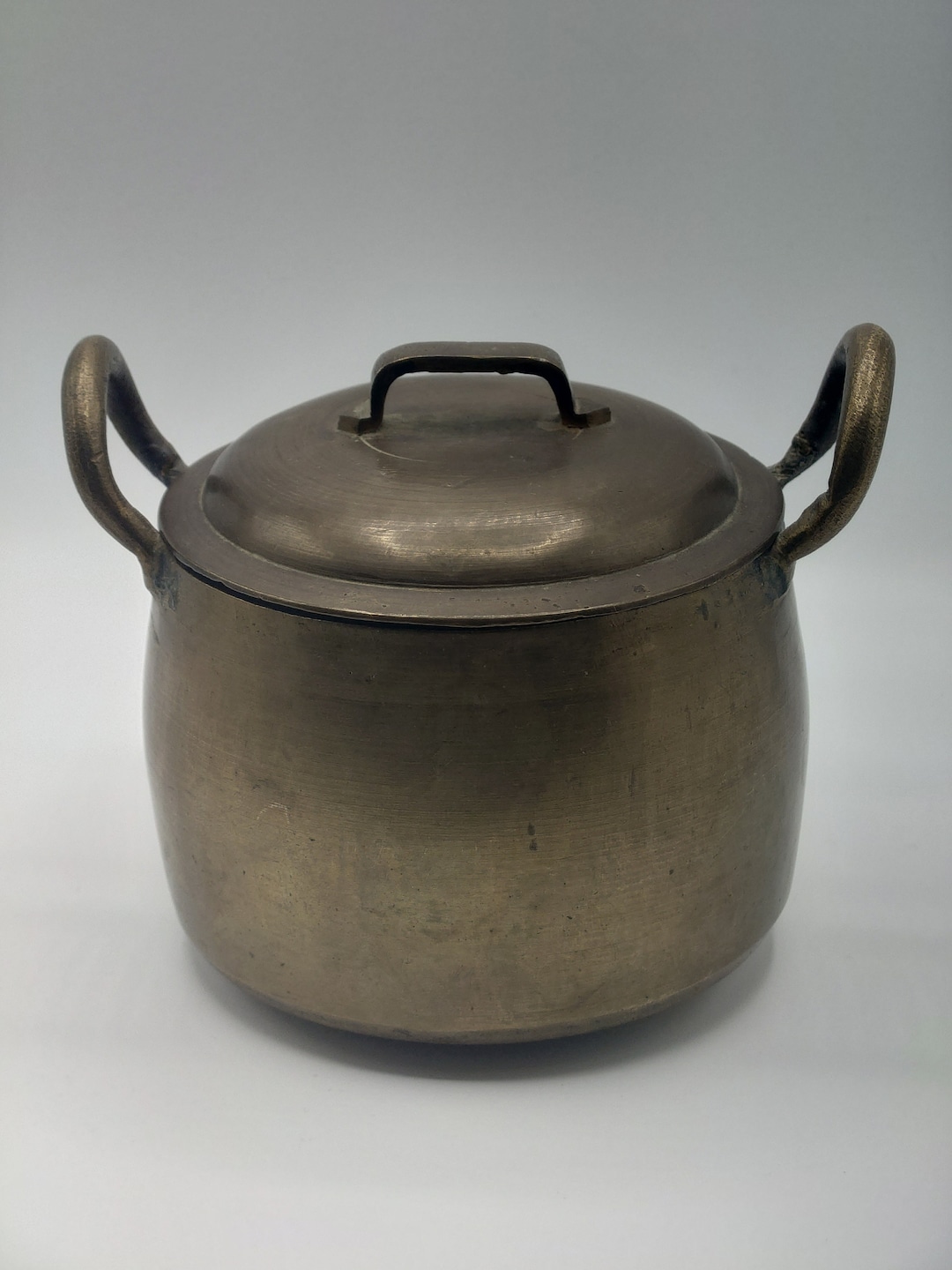 Antique Thick Bronze Cooking Pot From Nepal - Etsy