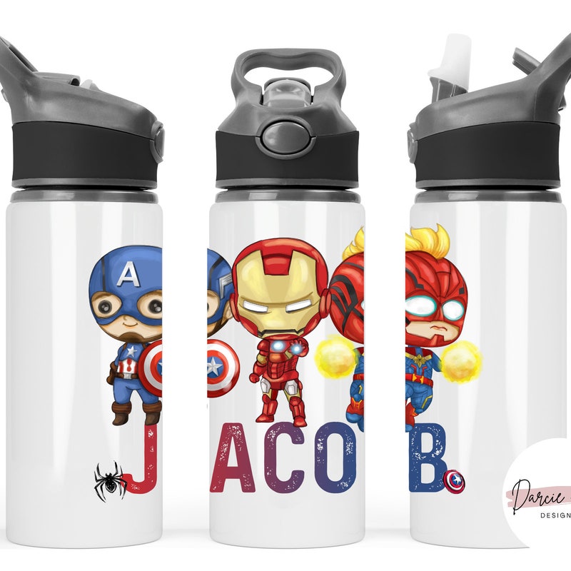 Superhero Bottle - Etsy