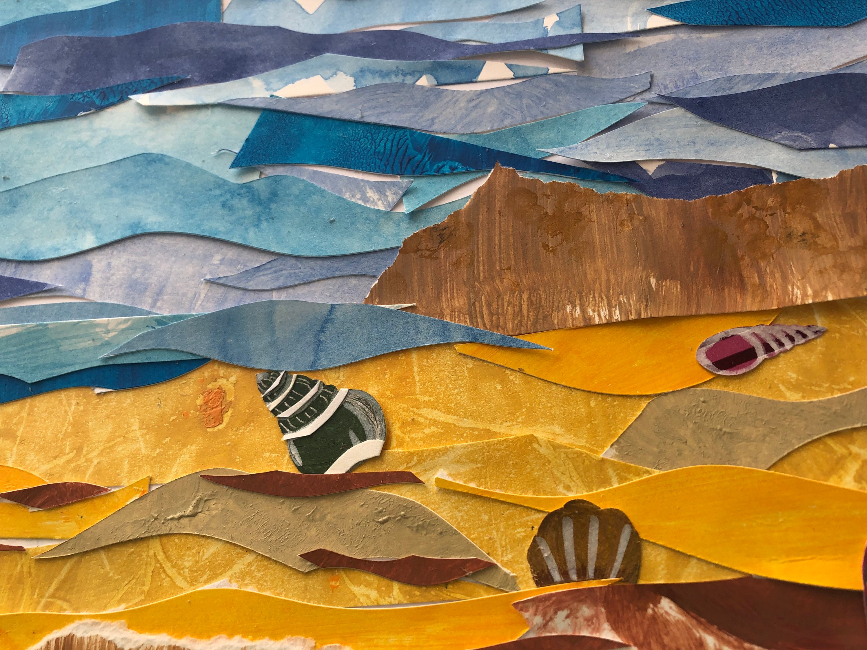 COLLAGE DE PLAYA - Etsy España