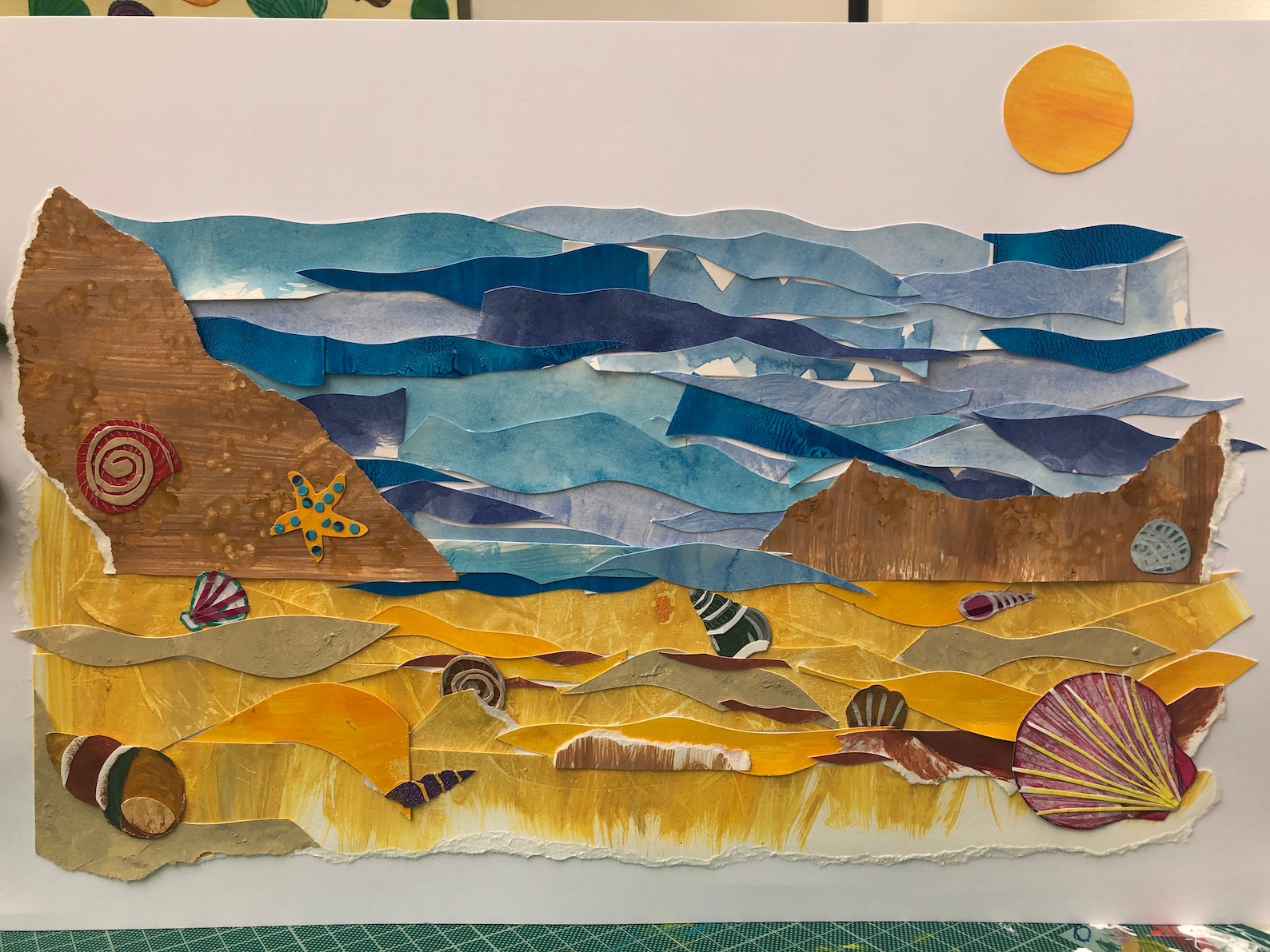 BEACH COLLAGE | Etsy