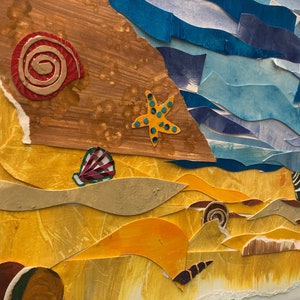 BEACH COLLAGE - Etsy