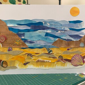 BEACH COLLAGE - Etsy