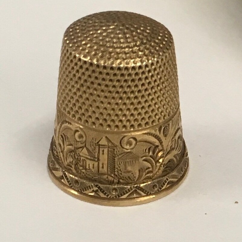 Antique Thimble - Etsy
